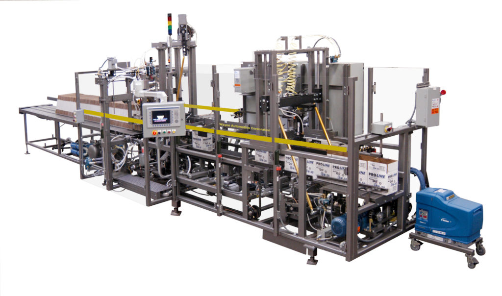 Automatic High-Speed Box Erector | Wayne Automation